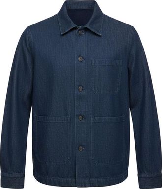 Tintoria Mattei Homme, Vestes, Bleu, Taille: S Sybfn9Xuz3 Veste en jean