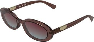 Longchamp Lunettes de Soleil LO795S 612 TRANSPARENT DARK ROSE 54/18/140 Femme