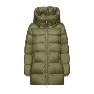 Add Hood Down JKT - - Jackets - Damen - Gr&uuml;n - M