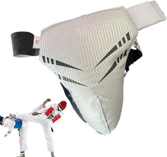 Generico Boxschutz: Taillenschutz aus PU-Leder, sto&szlig;absorbierendes Schild mit Anpassung an die K&ouml;rperkontur | Athletisch f&uuml;r Training