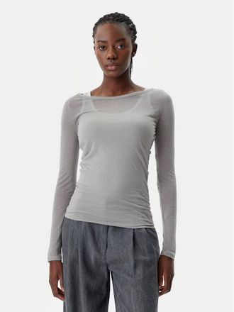 Pinko Bluse 104653 A2CL Grau Regular Fit