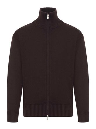 Nome Pull Col Rond - Marron