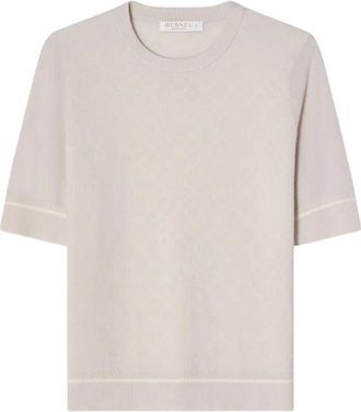 Busnel Femme, Pulls, Beige, Taille: 38 FR Pulls &agrave; col rond