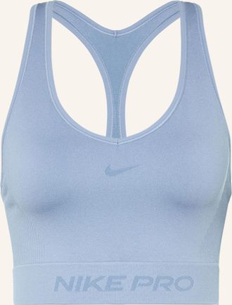 Nike Sport-Bh Pro Seamless blau