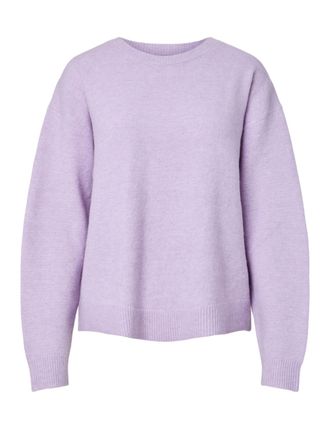 Pieces Pcsally Ls O-Neck Knit Noos Bc