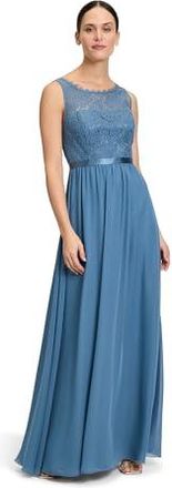 Vera Mont Damen Robe de Cocktail en Dentelle Hushed Blue 40