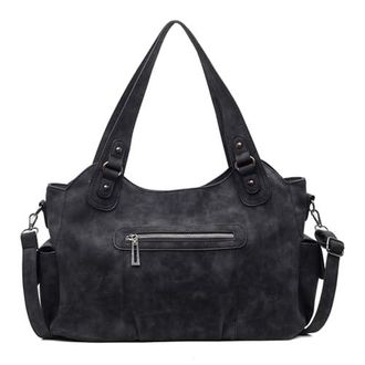 Generic Sac &agrave; Main en PU avec Bandouli&egrave;re Ajustable Grand Sac d&Eacute;paule pour Femmes Voyage Shopping Travail