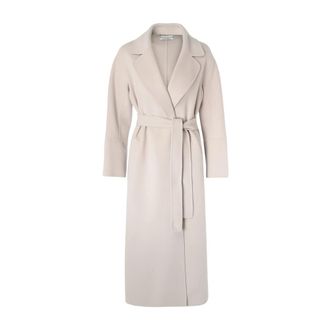 Max Mara G&uuml;rtelmantel - - Coats - Damen - Beige - XS