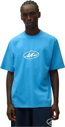 Arte Homme, Tops, Bleu, Taille: M Circle Logo T-Shirt