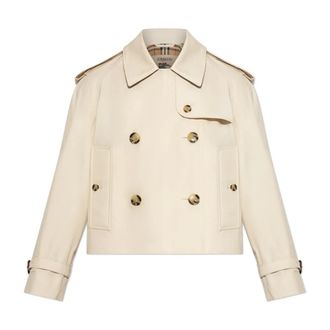 Burberry Femme, Manteaux, Beige, Taille: 30 FR Mayfair Short Trench Coat