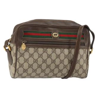 Gucci Sac bandouli&egrave;re vintage en plastique Pre-owned - Femme - Pre-owned - Beige - Taille: ONE Size