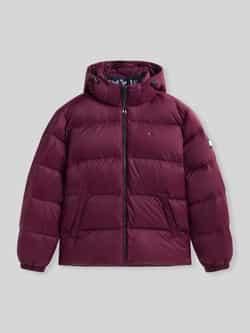 Tommy Jeans Relaxed Fit Daunenjacke mit Kapuze