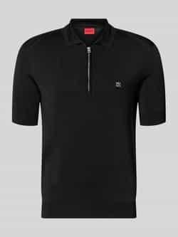 HUGO BOSS Regular Fit Poloshirt aus Viskose-Mix Modell SAYFONG-4
