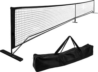 Generic Tennisnetz f&uuml;r den Innenbereich, f&uuml;r den, leicht zu transportieren, Fu&szlig;ball, 9,5 kg, mit Tasche