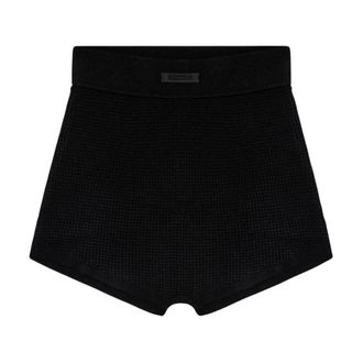Fear of God Femme, Sous-v&ecirc;tements, Noir, Taille: 38 FR Waffle Boy Short