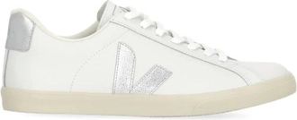 Veja Femme, Chaussures, Blanc, Taille: 39 EU Esplar Logo Leather