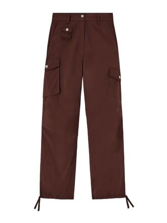Ganni Casual Hose - Camel