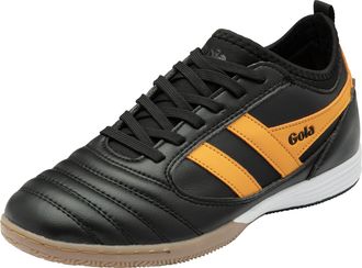 Gola Herren Ceptor TX Futsal Shoe, Black/Sun, 43 EU