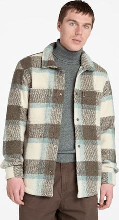 Timberland Hemdjacke aus Wollmischung für Herren in Weiß, Herren, Weiß, Größe