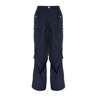 Marni Homme, Pantalons, Bleu, Taille: L Pantalon Cargo en Laine