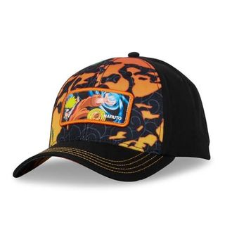 Freegun Casquette Homme & Femme Naruto, Casquette Baseball Rasengan, Authentique Anime Manga, Noir Taille TU