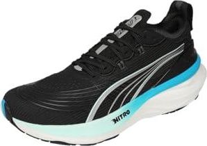 Puma Puma Hommes Foreverrun Nitro 2 Chaussure De Running avec Stabilisateurs Chaussures De Running Puma Black-Speed Blue - Noir 46