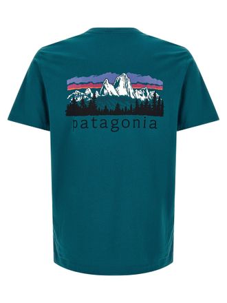 Patagonia Fitz Roy T-Shirt - Green