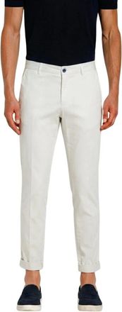 Mason's Homme, Pantalons, Bleu, Taille: XL Pantalon Chino Milano