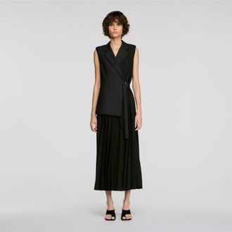 Sandro Robe longue portefeuille 2 en 1