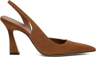 Stuart Weitzman Vinnie 85 DOrsay Slingback - - Shoes - Damen - Braun - 38 EU