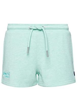 Superdry Vintage Logo EMB Pull Short, Minted Marl, 38 Femme