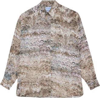 ottod'Ame Chemise en viscose - Femme - Blouses et Chemises - Brun - Taille: 40 FR