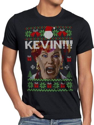 style3 T-Shirt Allein zu Haus Kevin Weihnachten Weihnachts Pullover ugly sweater