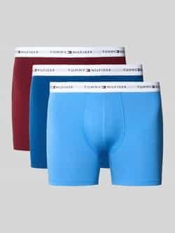 Tommy Hilfiger Trunks aus Baumwoll-Mix im 3er-Pack