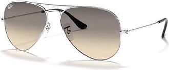 Ray-Ban Ray Ban RB3025 003/32 58M Silver/ Gray Gradient Aviator
