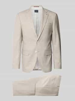 Daniel Hechter Anzug mit Pattentaschen und Reverskragen