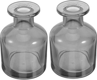 BESPORTBLE Leere Wiederbef&uuml;llbare Glas Duftst&auml;bchen Flaschen 150 ml Zylindrisch Bruchsicher mit Verschluss Aromadiffusor f&uuml;r Zuhause B&uuml;ro und Auto