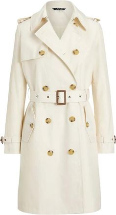 Ralph Lauren Femme, Manteaux, Beige, Taille: 44 FR Trench Manteaux