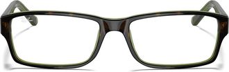Ray-Ban lunettes de vue &agrave; monture rectangulaire - Vert