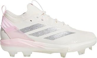 adidas Womens Chaussure Adizero Instinct+ TPU 2.0, Chalk White/Silver Metallic/Clear Pink, 41 1/3