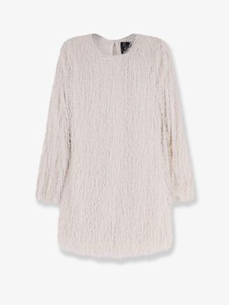 Actualee Short lurex dress with fringes - ACTUALEE - gender_Woman