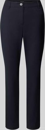 Marc Cain Slim Fit Hose aus Bio-Baumwoll-Mix