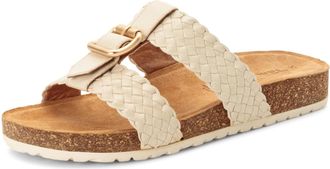 Tamaris Damen Pantoletten, Frauen Clogs, Pantoletten,TOUCHit-Fu&szlig;bett,old rose,metallic,pink,cognac,antelope,folk,taupe,weiblich,IVORY,39 EU