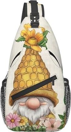 Generic Sac &agrave; dos &agrave; bandouli&egrave;re pour homme - Printemps et &eacute;t&eacute; - Abeille pygm&eacute;e - Sac &agrave; dos de voyage pour la randonn&eacute;e