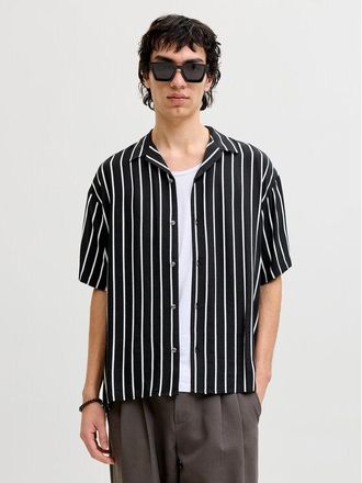 Jack & Jones Jack & Jones Hemd Jeff 12288853 Schwarz Relaxed Fit