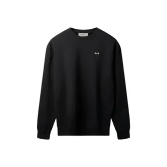 For&eacute;t Posy Floral Embroidery Sweatshirt - - Sweatshirts & Hoodies - Herren - Schwarzk - M