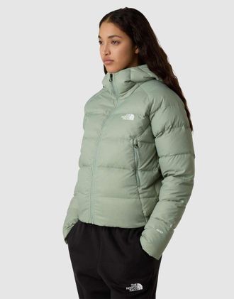 The North Face Hyalite - Doudoune &agrave; capuche - Mousse ardoise-Vert