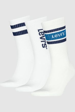 Levi's Regular Cut Socks - 3 pack - Herren - Mehrfarbig / Mehrfarbig