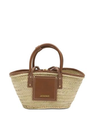Jacquemus Hobo Bags - Woven Basket-Style Handbag - Gr. unisize - in Braun - f&uuml;r Damen