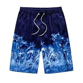 Generico Maillot de bain pour homme sans filet Plage d&eacute;t&eacute; Short pour hommes Ext&eacute;rieur Natation &agrave; cinq points Pantalon &agrave; s&eacute;chage rapide Short de bain pour homme